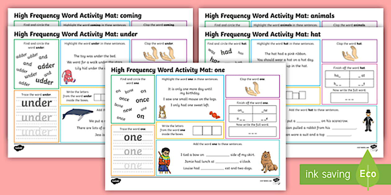 Next 200 High Frequency Words Bumper Activity Pack - Twinkl