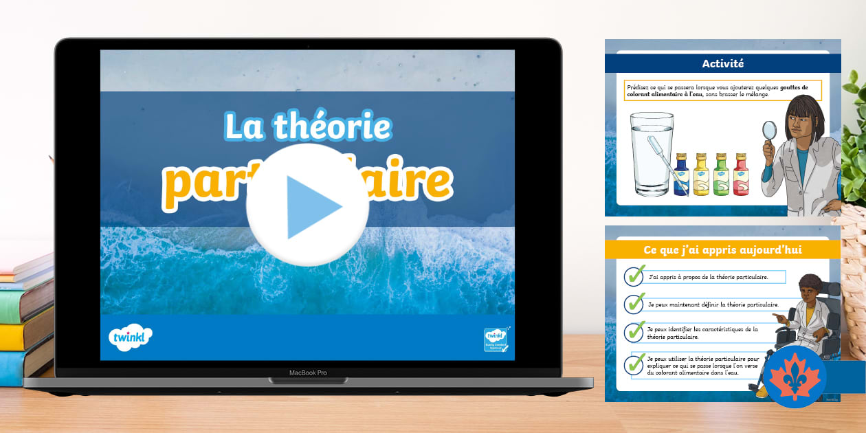 Pure Substances and Mixtures Lesson 2: Particle Theory French