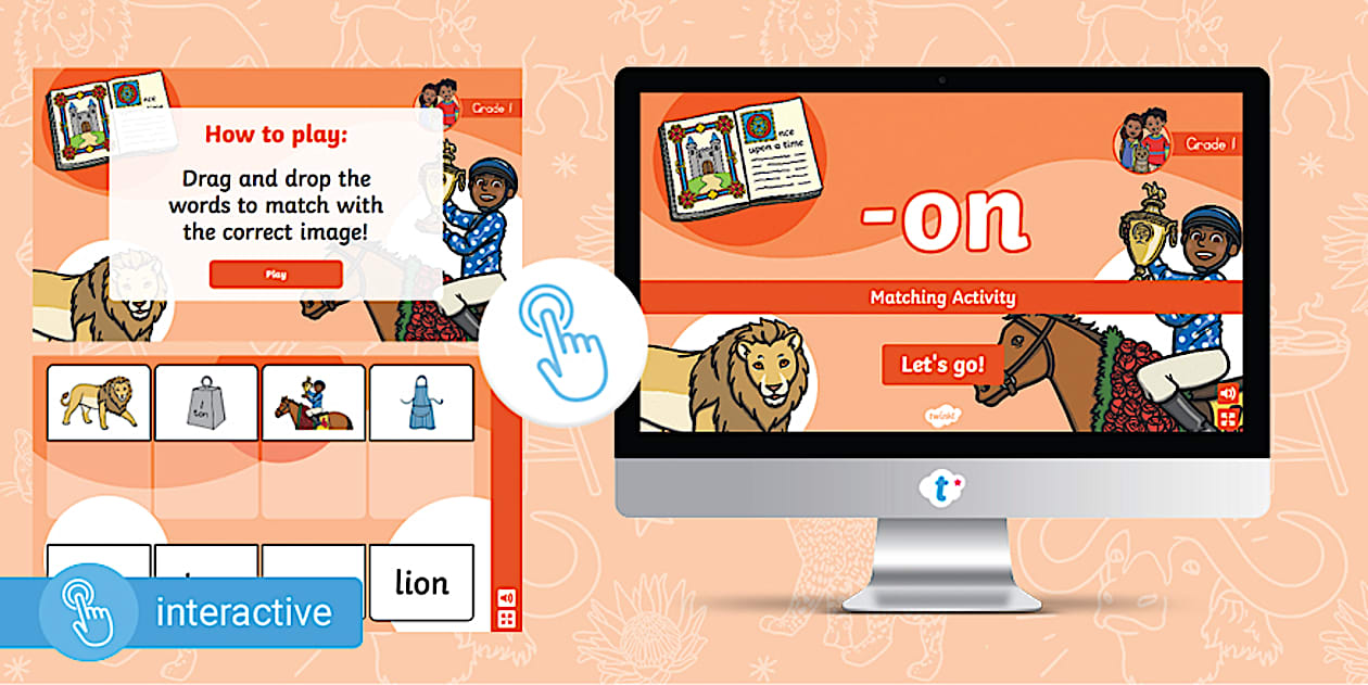 Grade 1 Phonics –on Interactive Go! Game (teacher made)