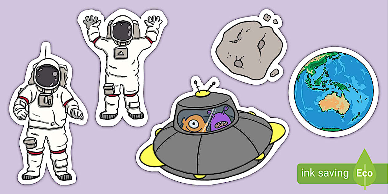 Bedroom Decorations Space (teacher made) - Twinkl