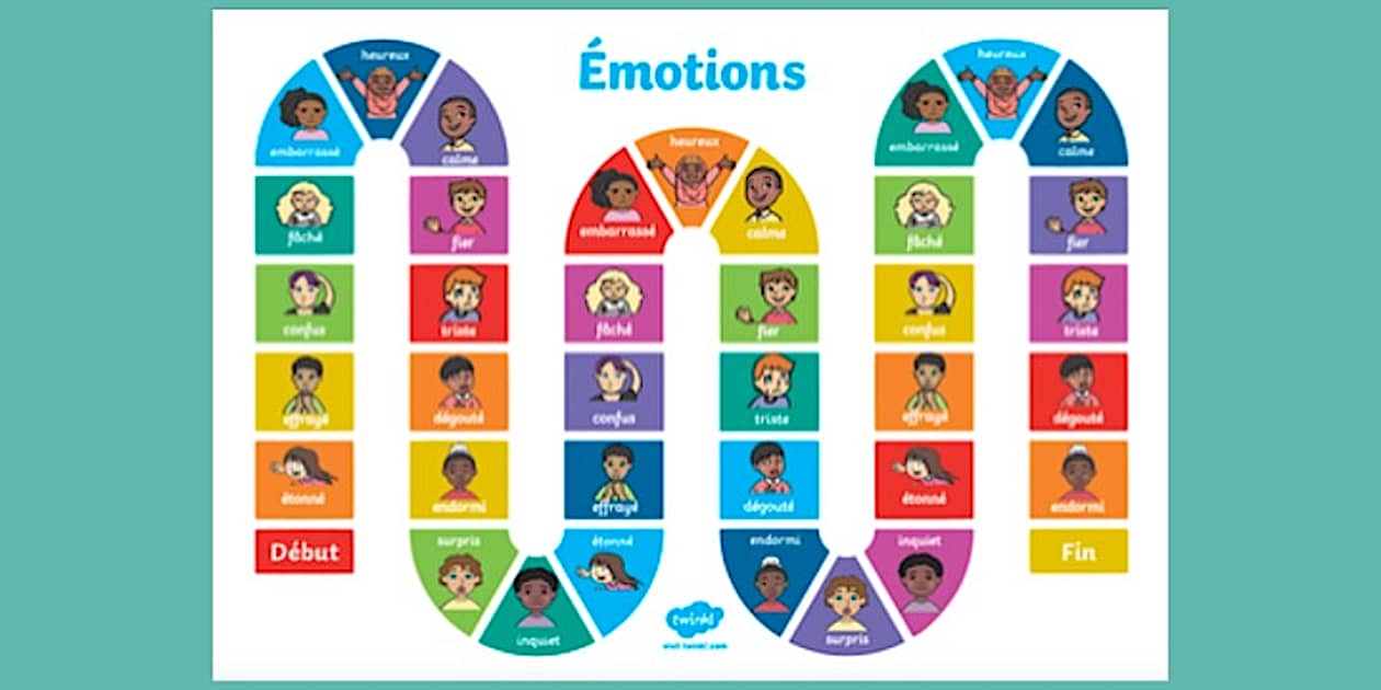 Jeu - les émotions