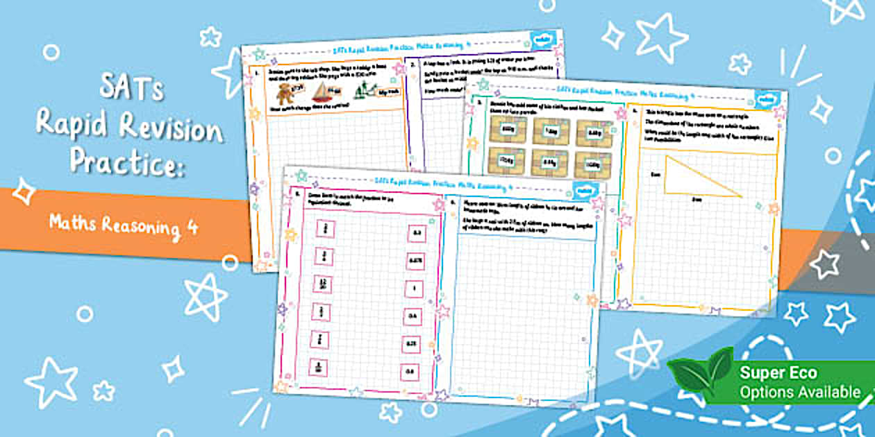 SATs Maths Questions - Rapid Revision - Maths Reasoning 4