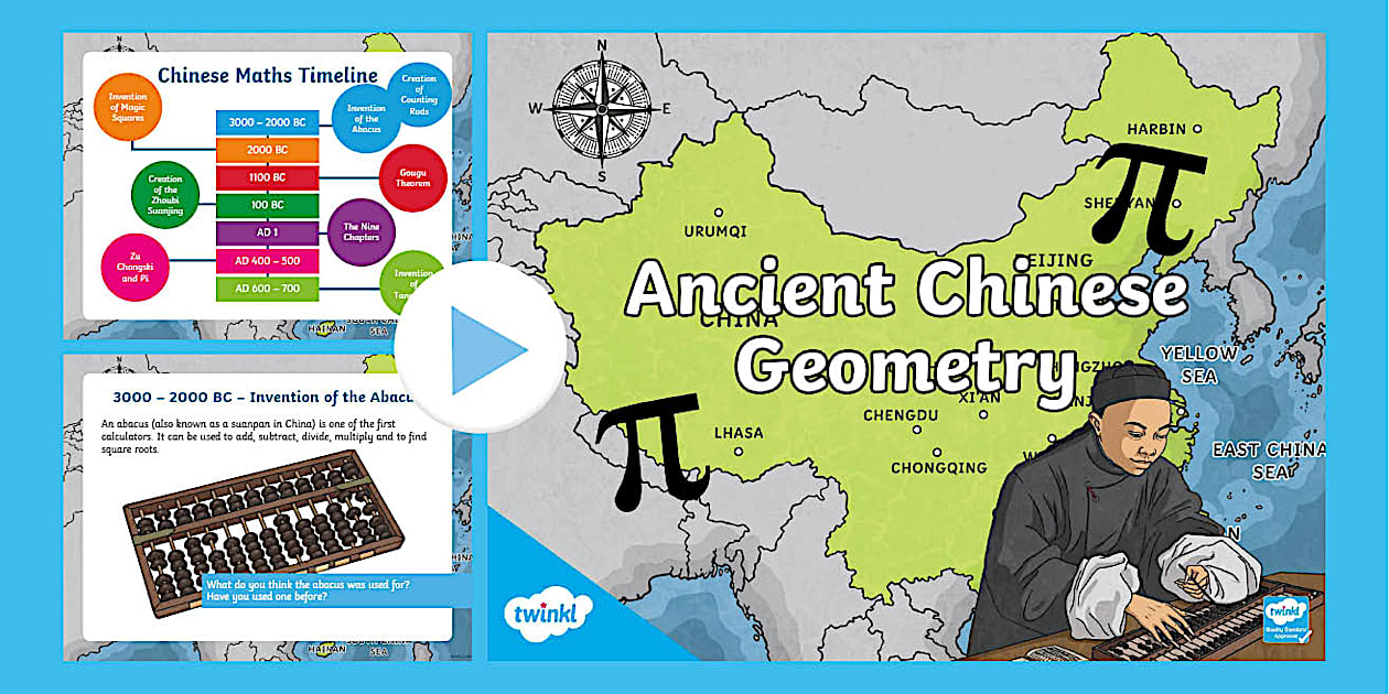 Ancient Chinese Geometry PowerPoint (teacher made) - Twinkl