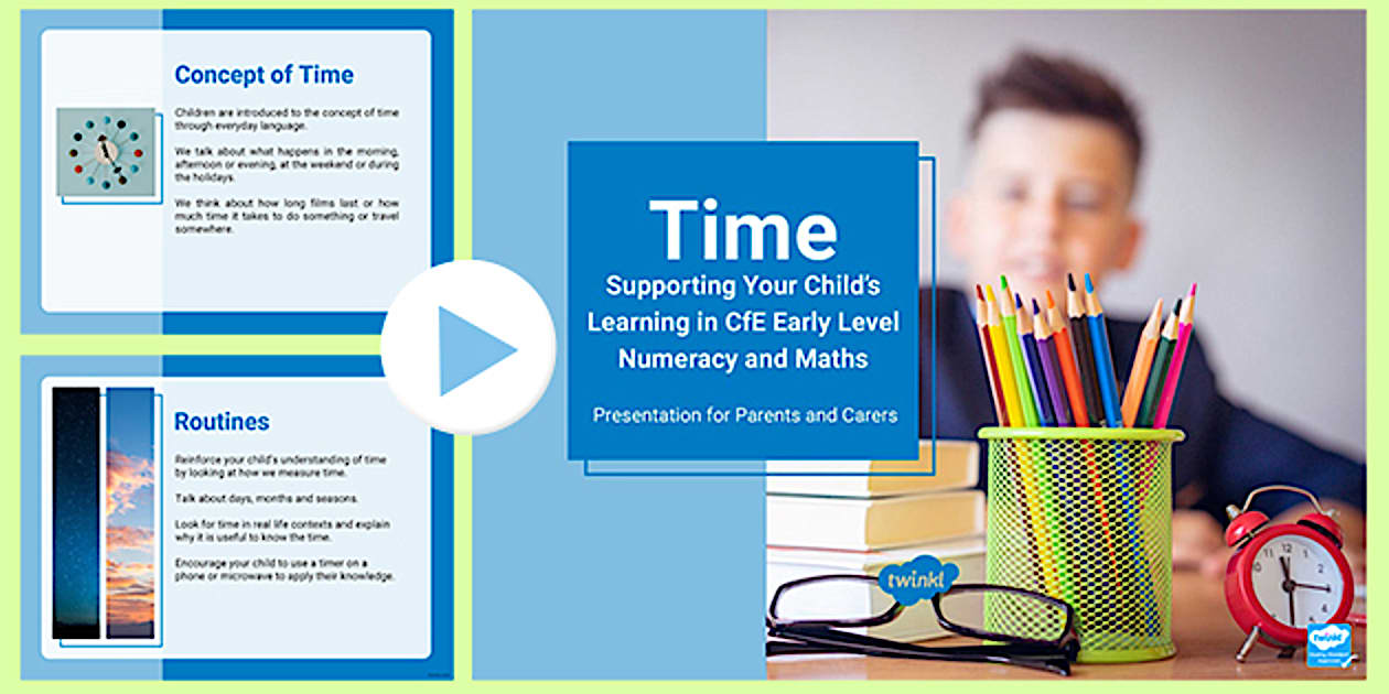 Supporting Your Child's Learning in CfE Early Level Numeracy and Maths ...