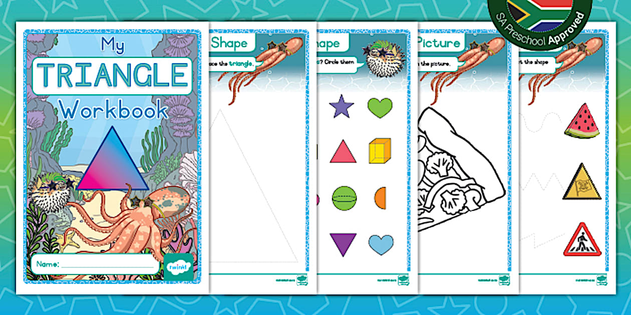 Preschool Numeracy: My Triangle Workbook (teacher made)