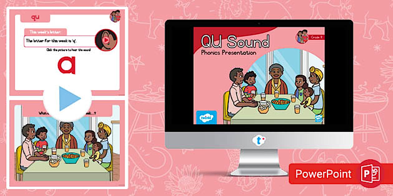 Grade R Phonics: Letter q PowerPoint Presentation - Twinkl