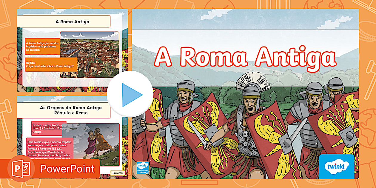 PowerPoint: A Roma Antiga {história} (teacher made)