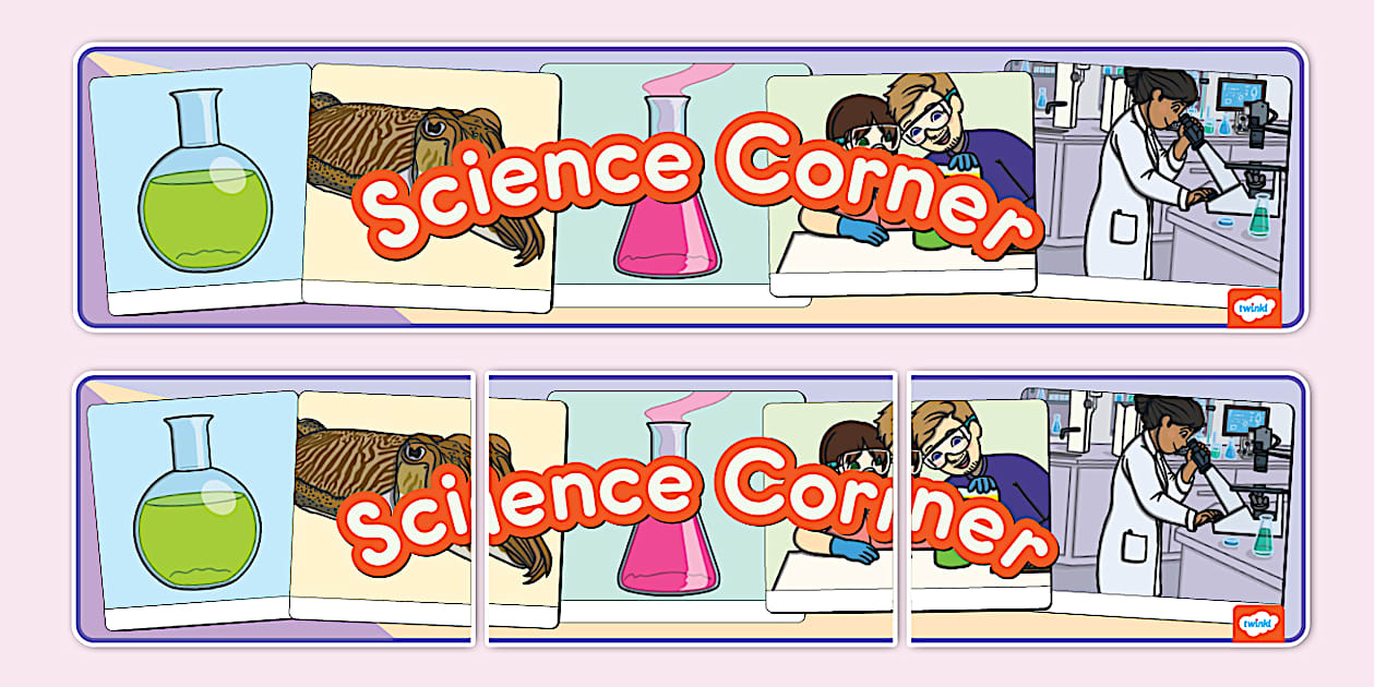 Science Corner Display Banner