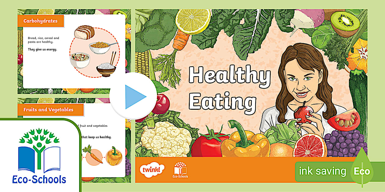 Eco-Schools Healthy Eating KS2 PowerPoint (teacher made)