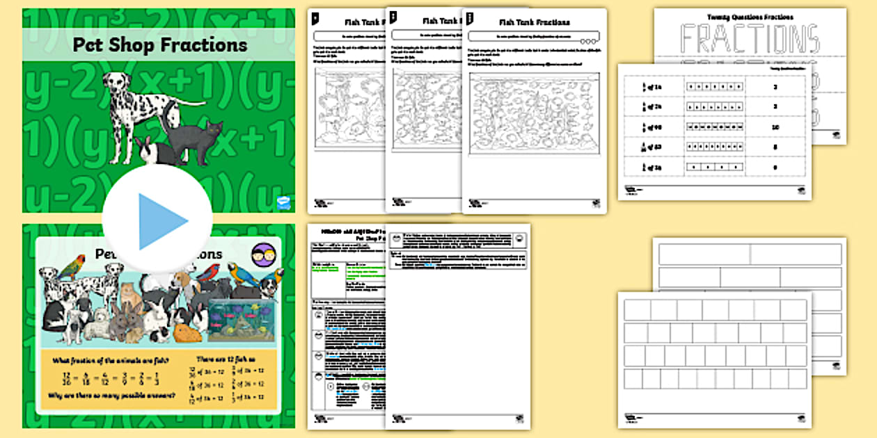 Fractions and Decimals: Problem Solving Lesson 2 - Twinkl