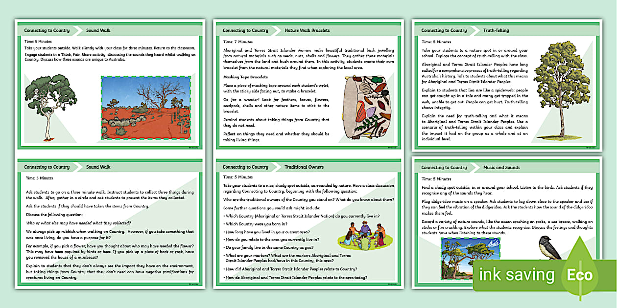 Connecting to Country Brain Breaks (teacher made) - Twinkl