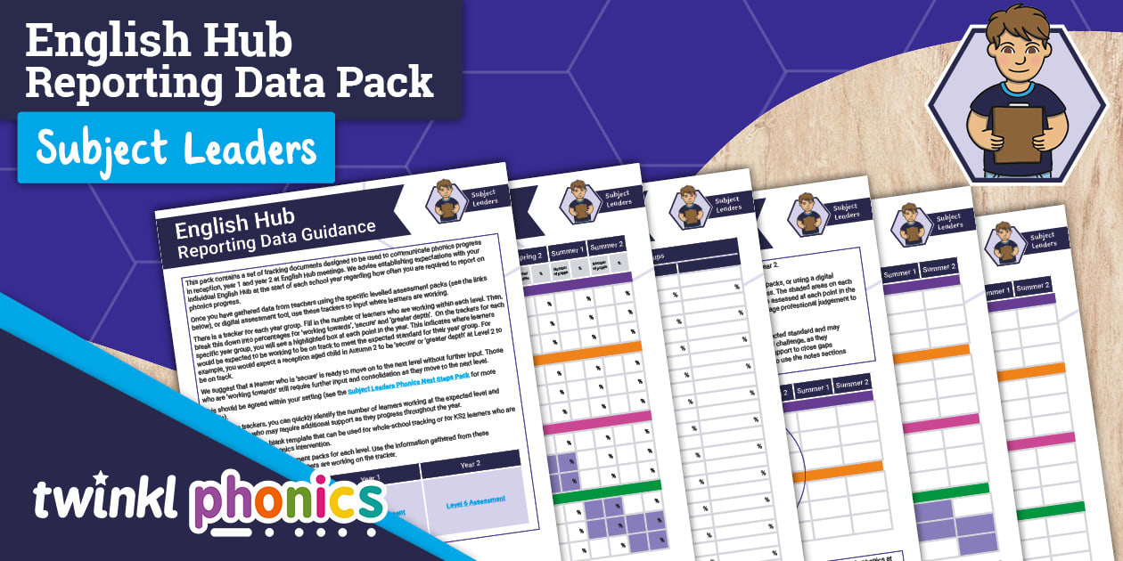 English Hub Reporting Data Pack