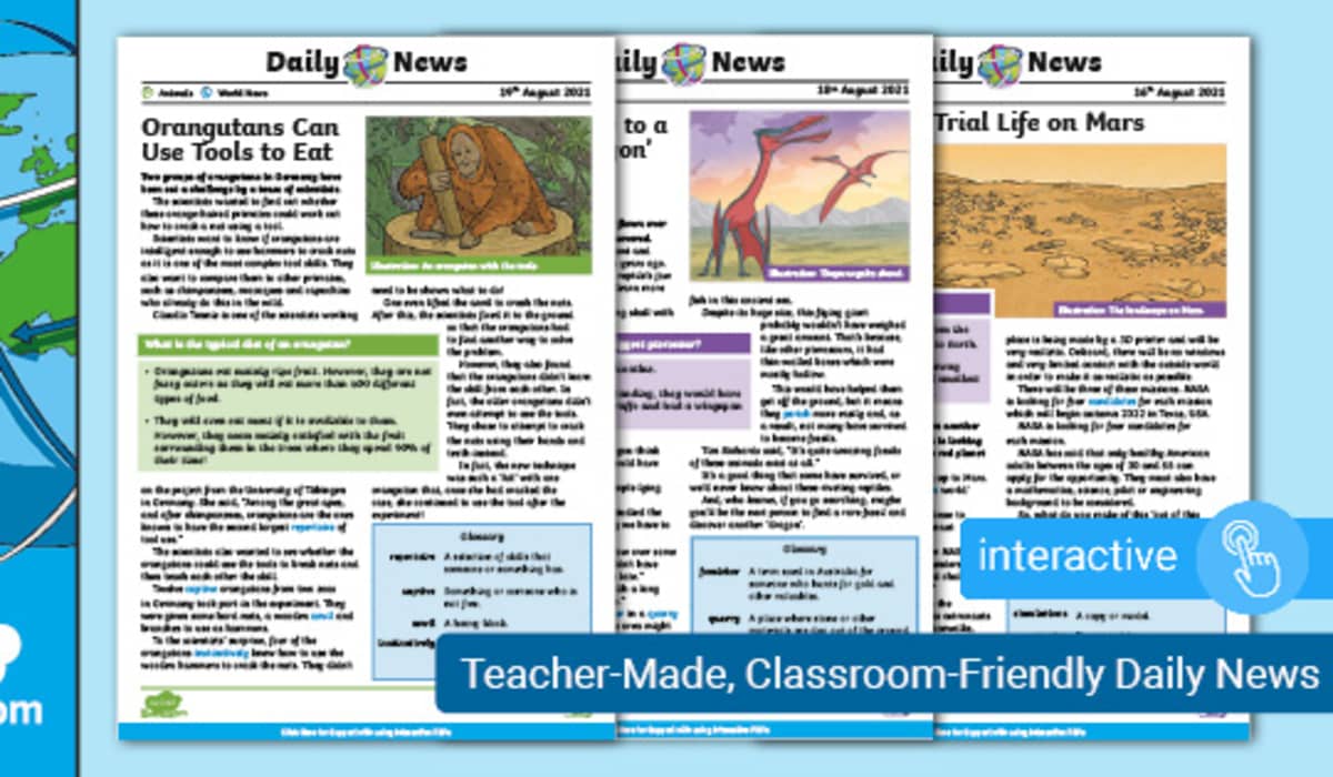 Weekly Comprehension Pack - Twinkl NewsRoom - Twinkl Weekly Comprehension Pack - Twinkl NewsRoom - Twinkl