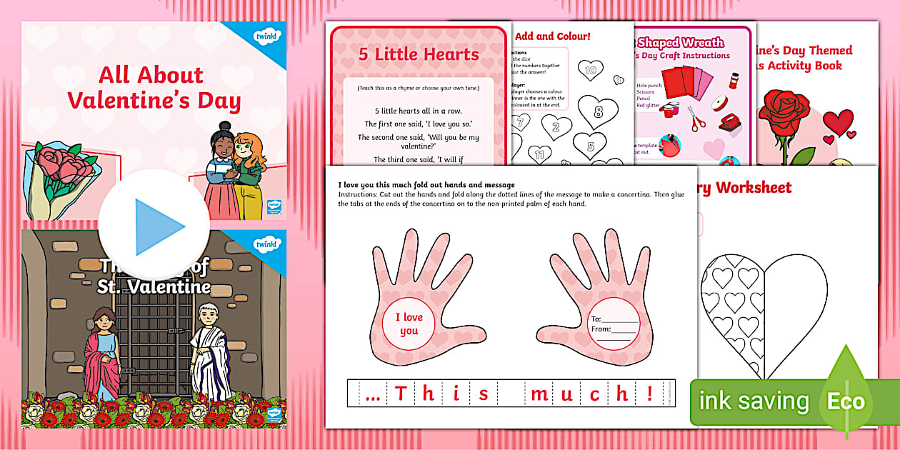 Top 10 Valentine's Day Resource Pack - Valentines Activities