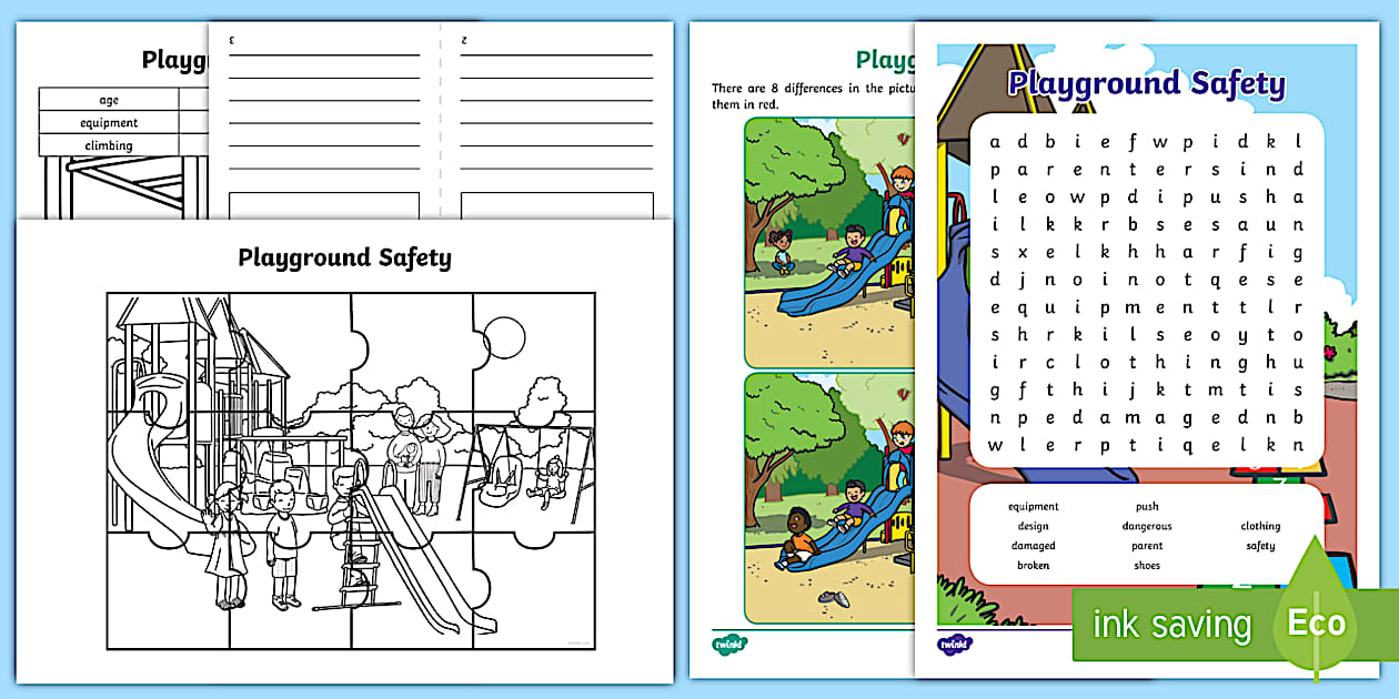 Playground Safety Resource Pack (teacher made) - Twinkl