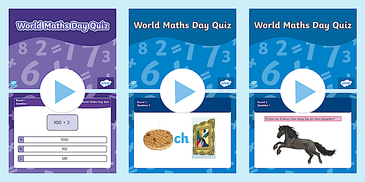 👉 World Maths Day Quiz Pack | Twinkl | KS2 | World Maths Day