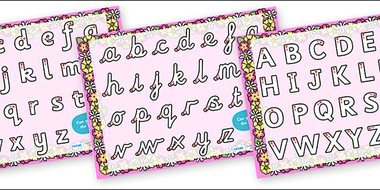 Cursive Fairy Themed Letter Writing Worksheet (teacher made)