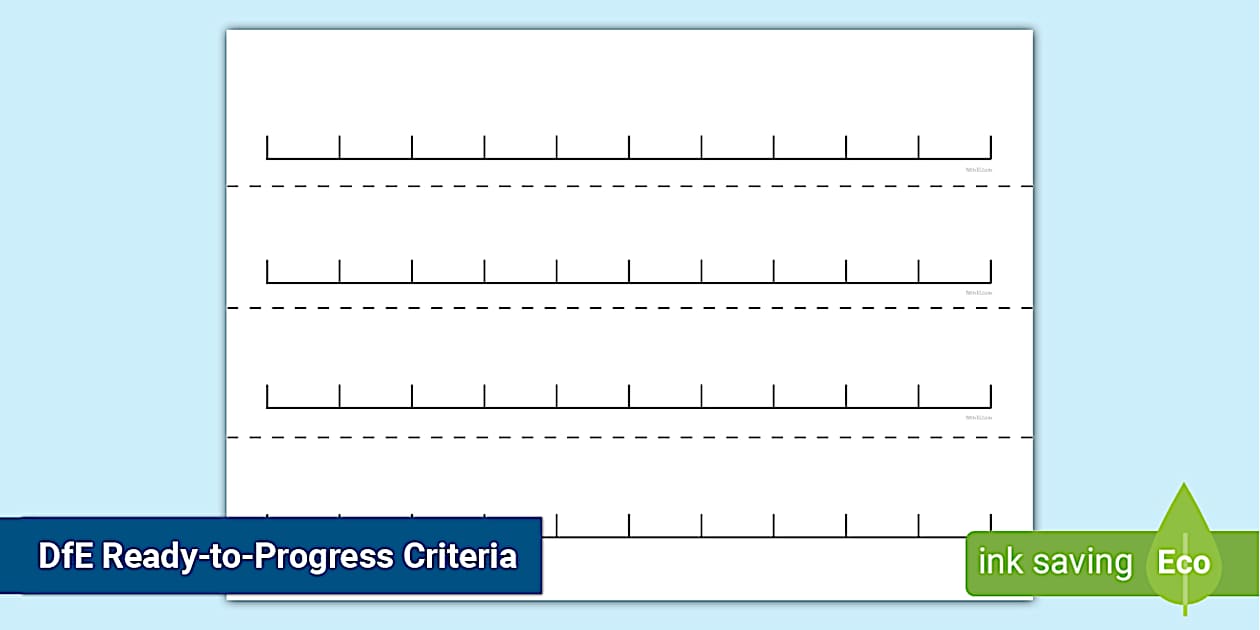 Blank Number Line to 10 | Twinkl Maths Resources - Twinkl