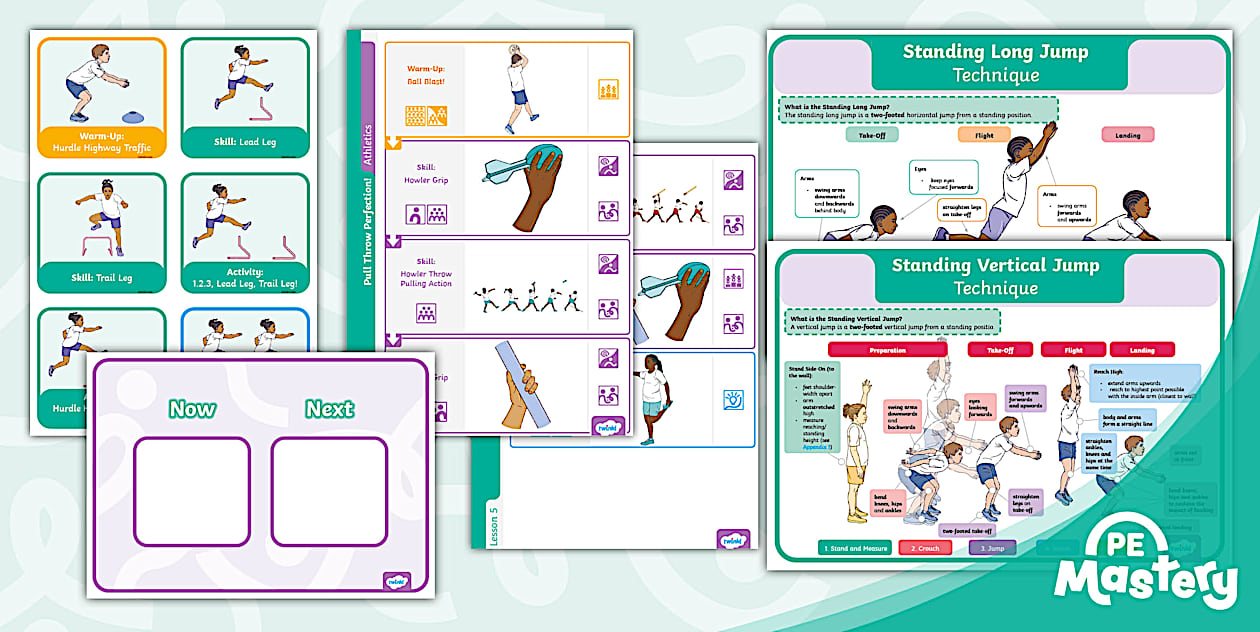 PE Mastery Athletics Inclusive Support Pack - Twinkl