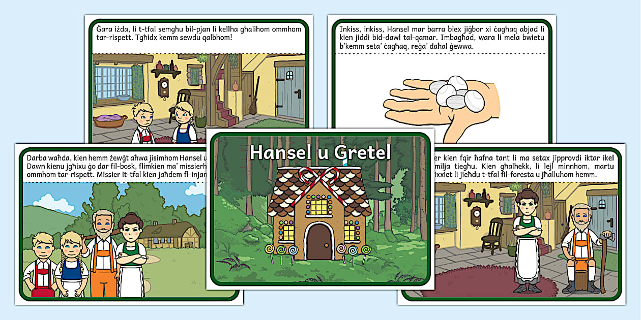 Hansel u Gretel: Kif Ġrat l-Istorja (Teacher-Made) - Twinkl