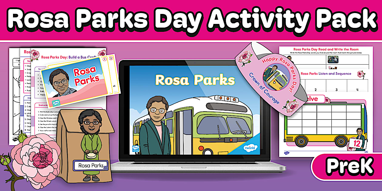 Prekindergarten Rosa Parks Day Pack