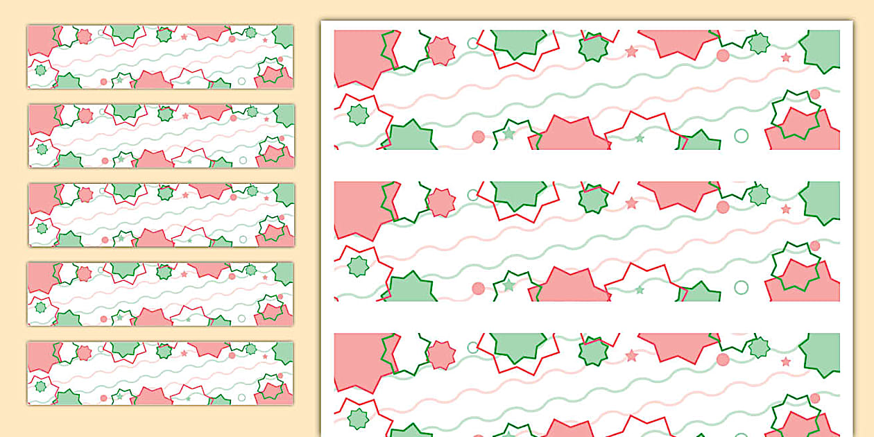 UAE Themed Display Border (teacher made) - Twinkl