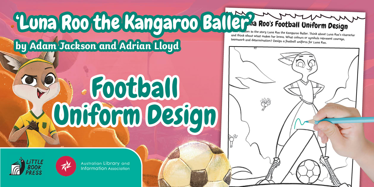NSS 2026 Football Uniform Design 'Luna Roo the Kangaroo Baller'