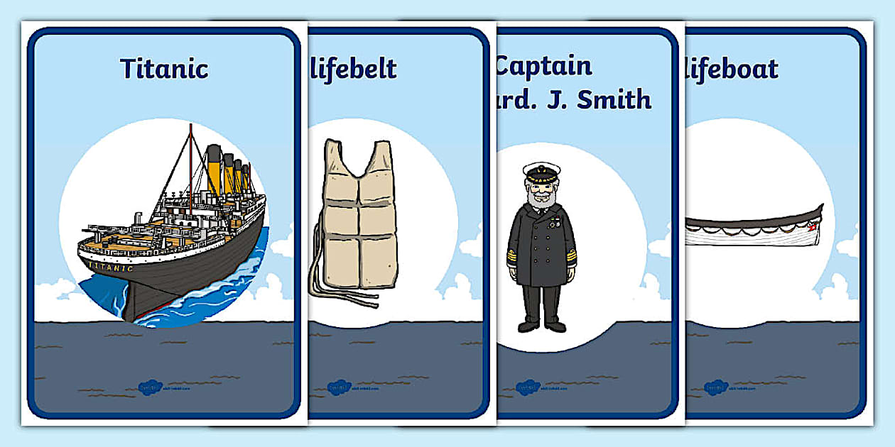 The Titanic Display Posters (teacher made) - Twinkl