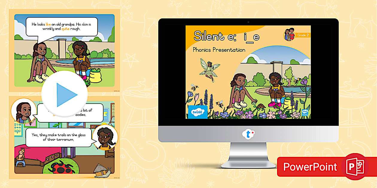 Grade 2 Phonics: Silent e (i-e) PowerPoint Presentation