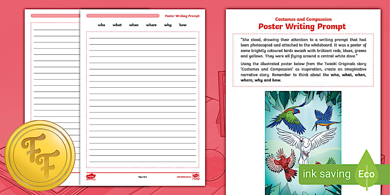Compassion Writing Prompt Printable | Twinkl Originals