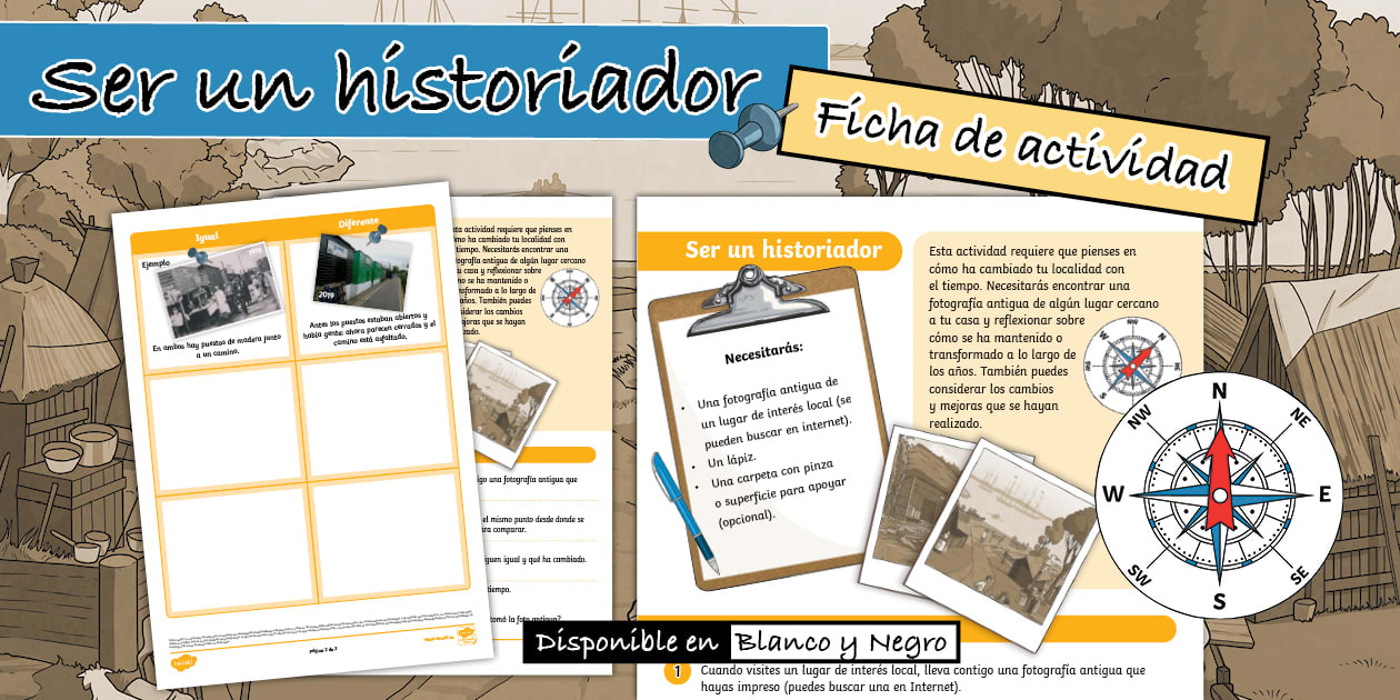 Ficha de actividad: Ser un historiador