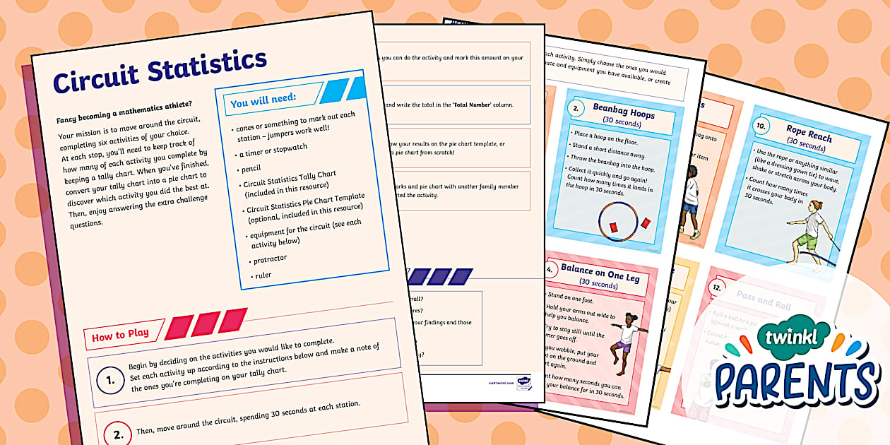 👉 SEND Maths Support: Circuit Statistics (Year 6 Level)