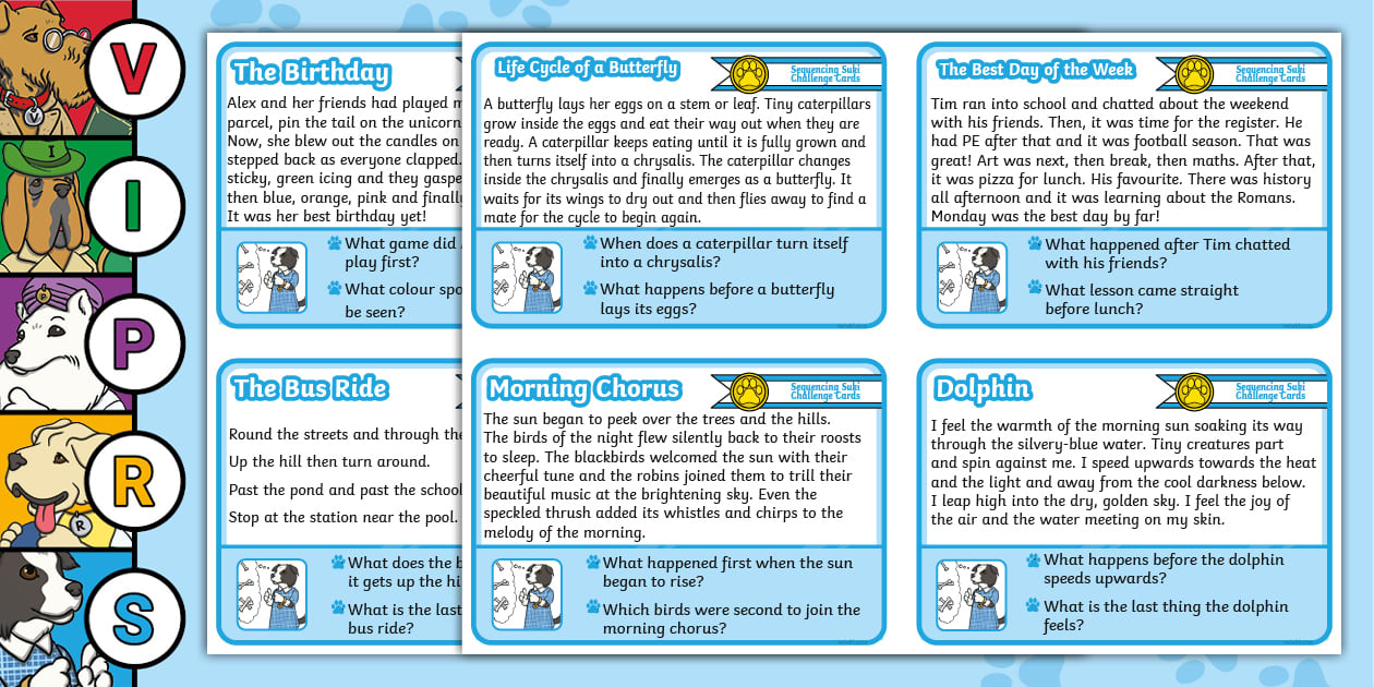 Sequencing Suki challenges from the Totally Pawsome Gang