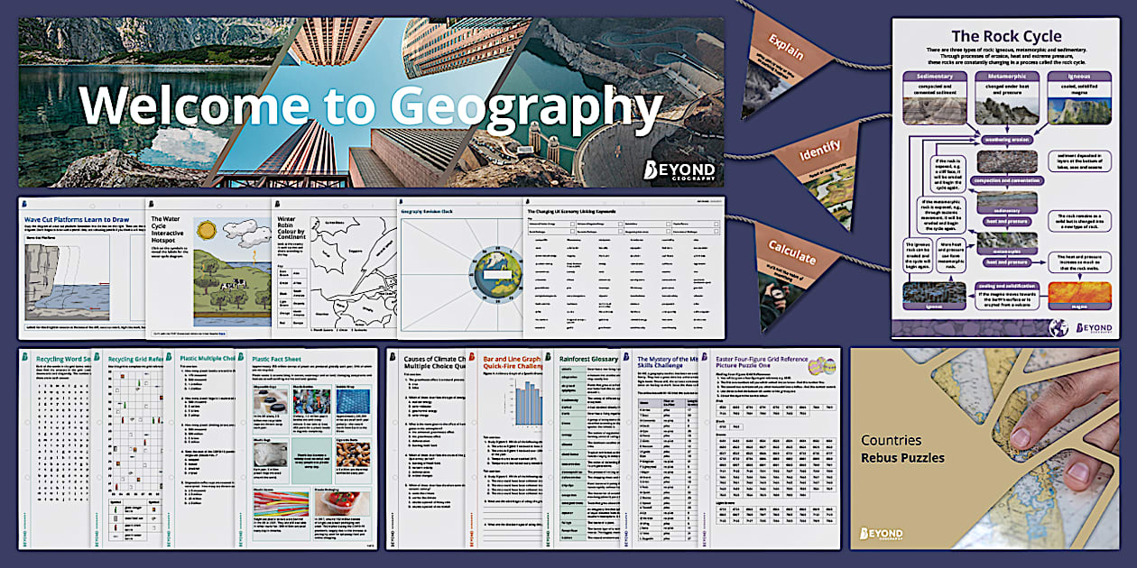 KS3 & GCSE Beyond Geography Taster Pack (teacher made)