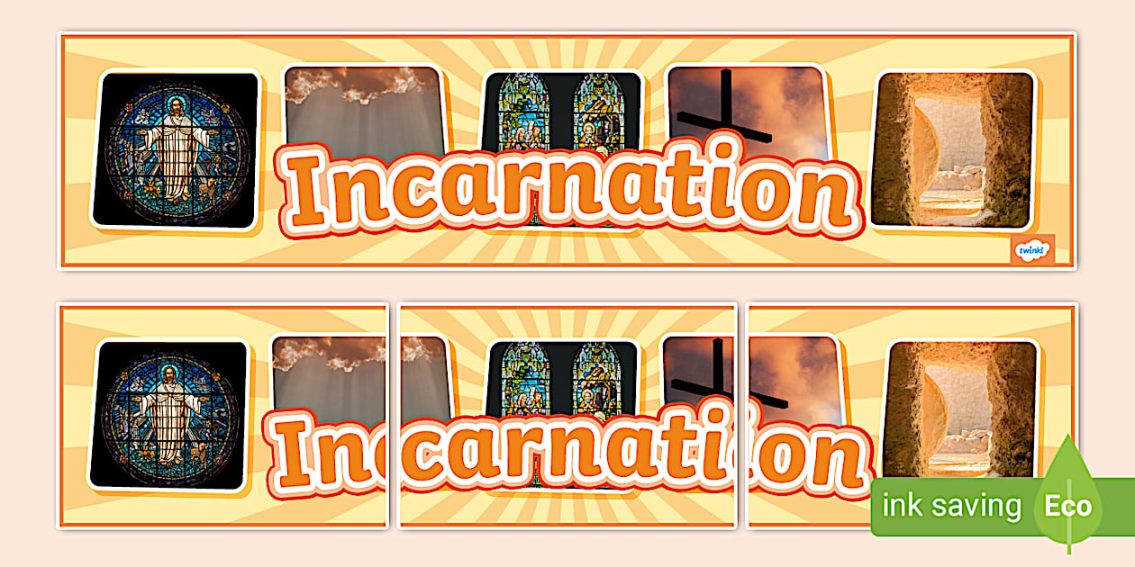 Incarnation Photo Display Banner (teacher made) - Twinkl