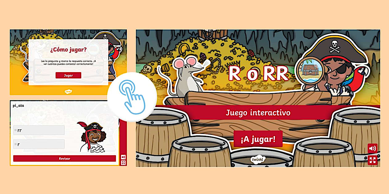 Juego interactivo: R o RR (Hecho por educadores) - Twinkl