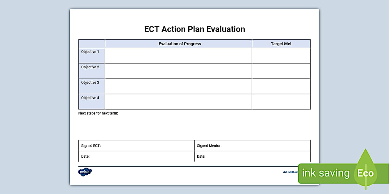 NQT Action Plan | NQT Resources | Twinkl - Twinkl