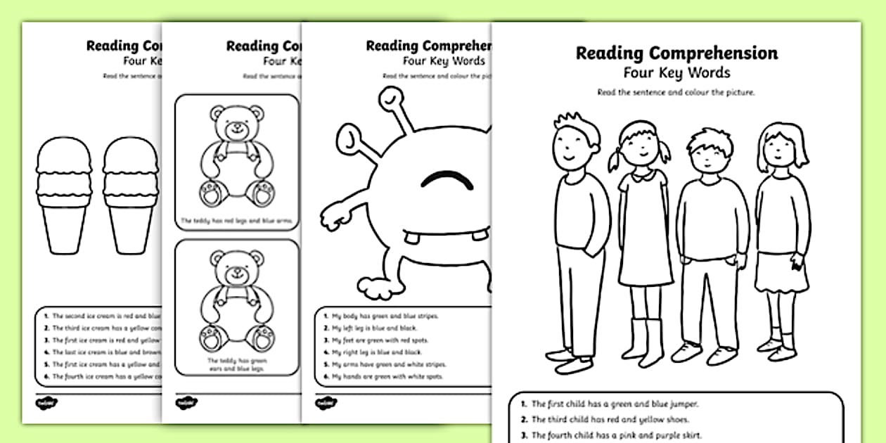 Reading Comprehension (l'enseignant a fait) - Twinkl