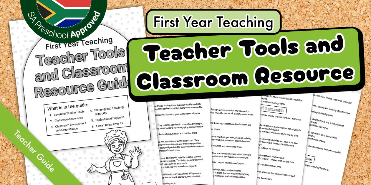 Preschool: Teacher Tools & Classroom Resource Guide