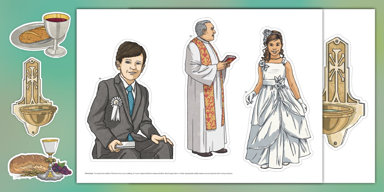 Holy Communion Cut Outs - Twinkl Ireland Resources