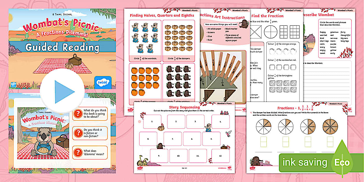 Wombat's Picnic Prac Teachers' Pack (teacher made) - Twinkl