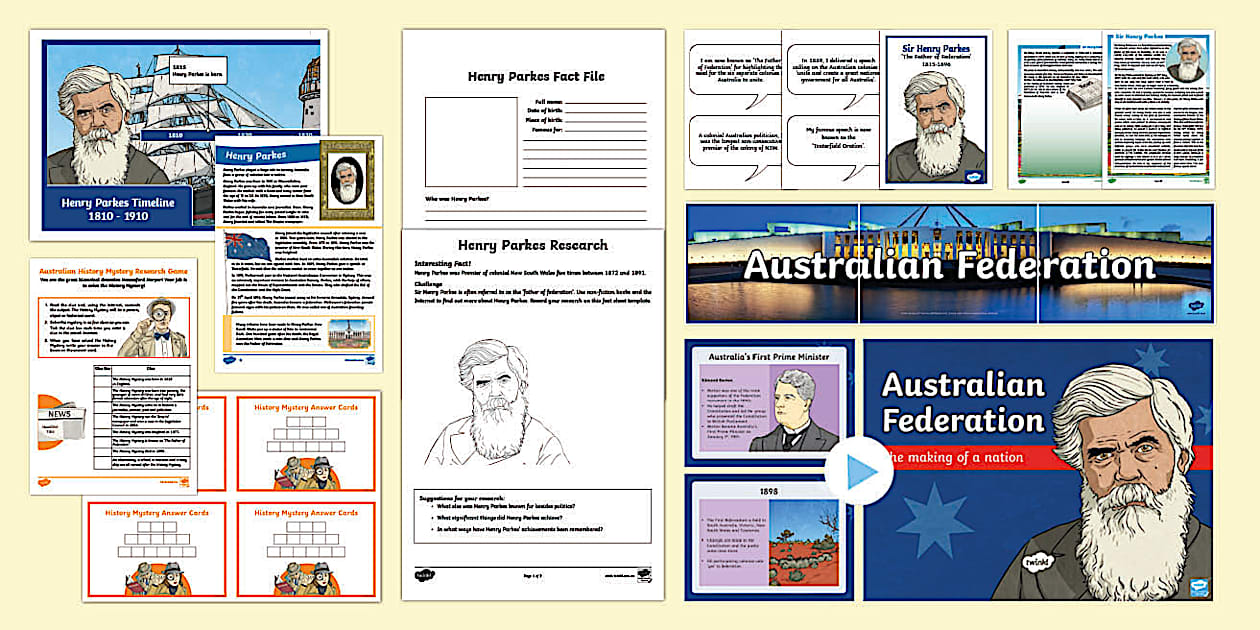 Henry Parkes Resource Pack (teacher made) - Twinkl