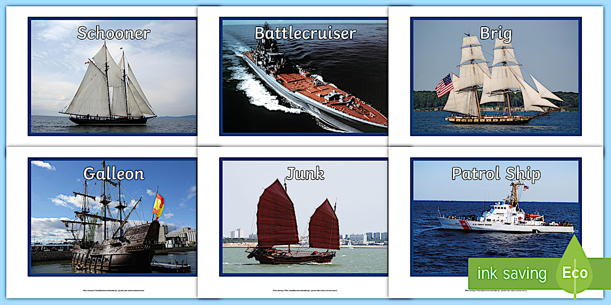 Naval Ships Display Photos (teacher made) - Twinkl