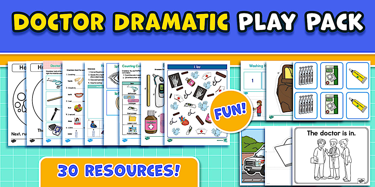 Doctor Dramatic Play Pack (teacher made) - Twinkl