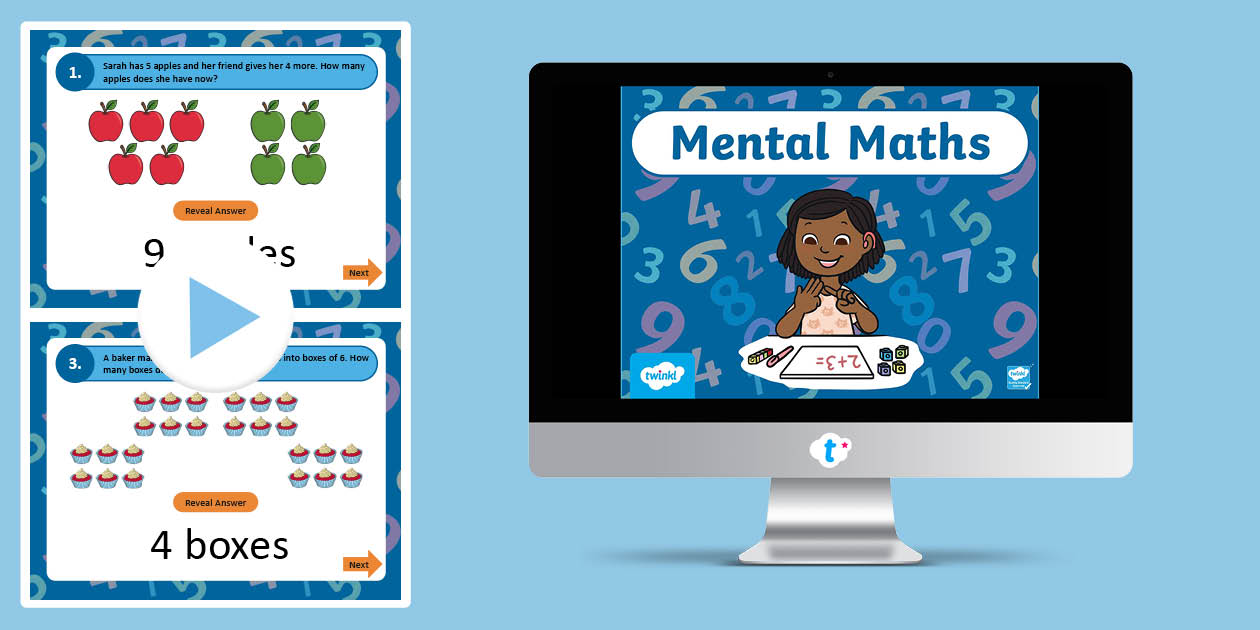 Foundation Phase Mental Maths PowerPoint (teacher made)