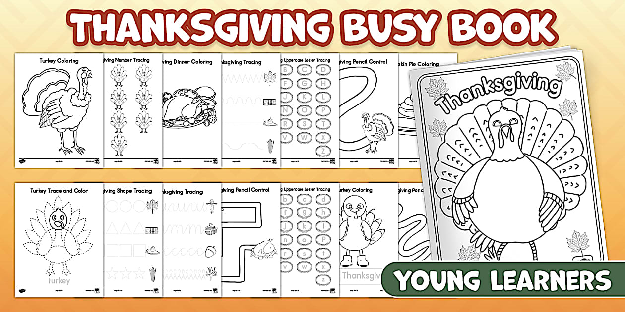 Printable Thanksgiving Booklet | Resource | Twinkl USA