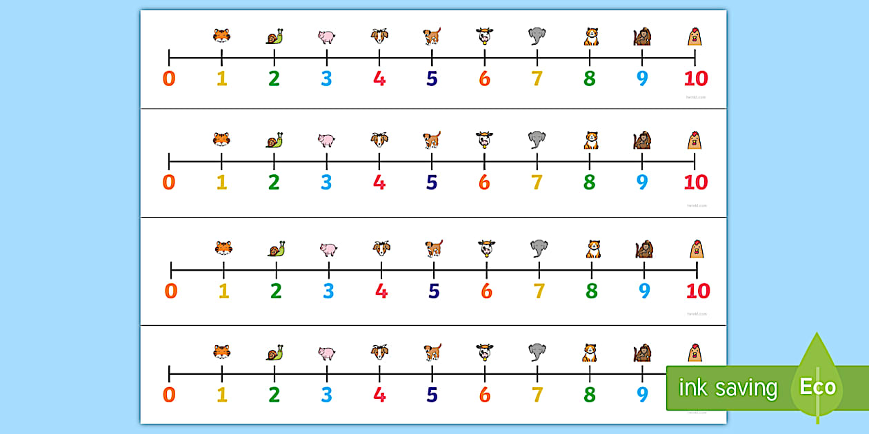 Number Line from 0–10 | Twinkl Maths Resources - Twinkl