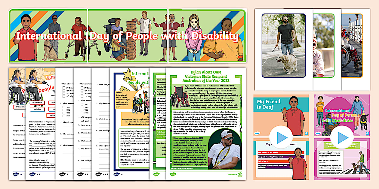 International Day of People with Disability Resource Pack