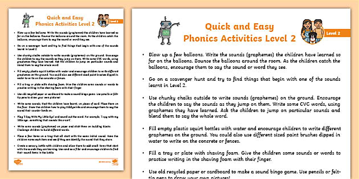 Twinkl Phonics Australia Level 2: phonics activities
