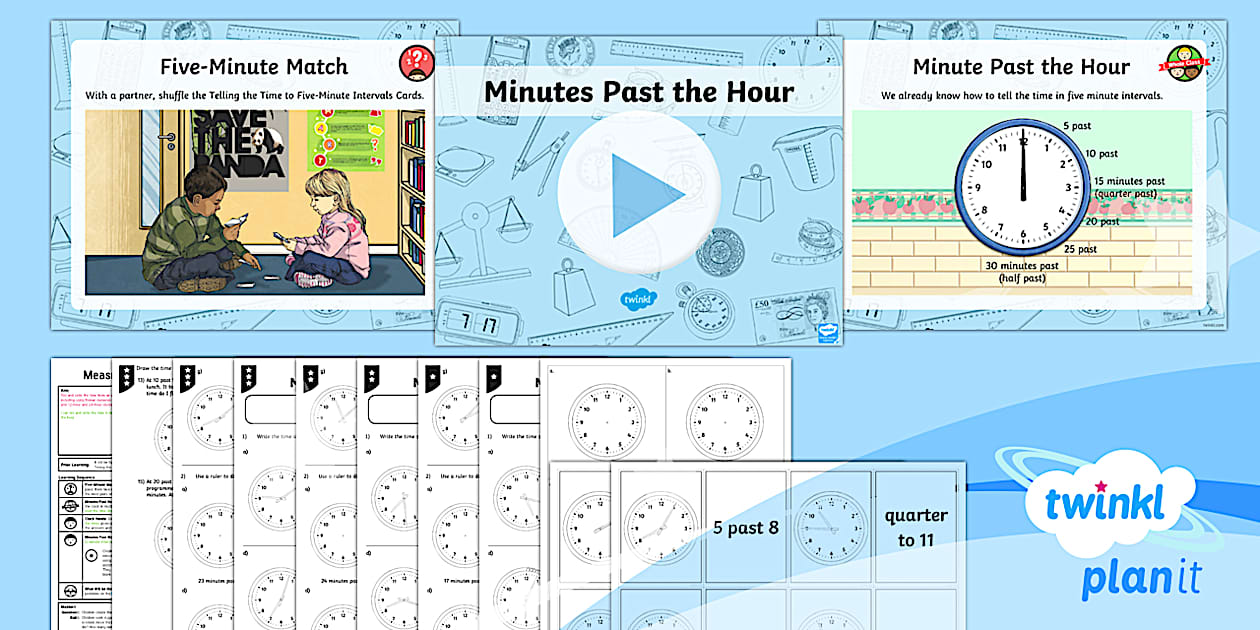 PlanIt Maths Y3 Measurement Lesson Pack Telling the Time (2)